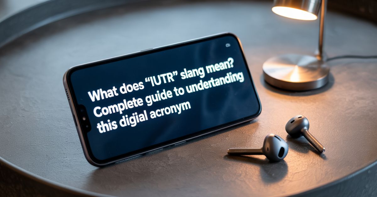 What Does "IUTR" Slang Mean? Complete Guide to Understanding This Digital Acronym