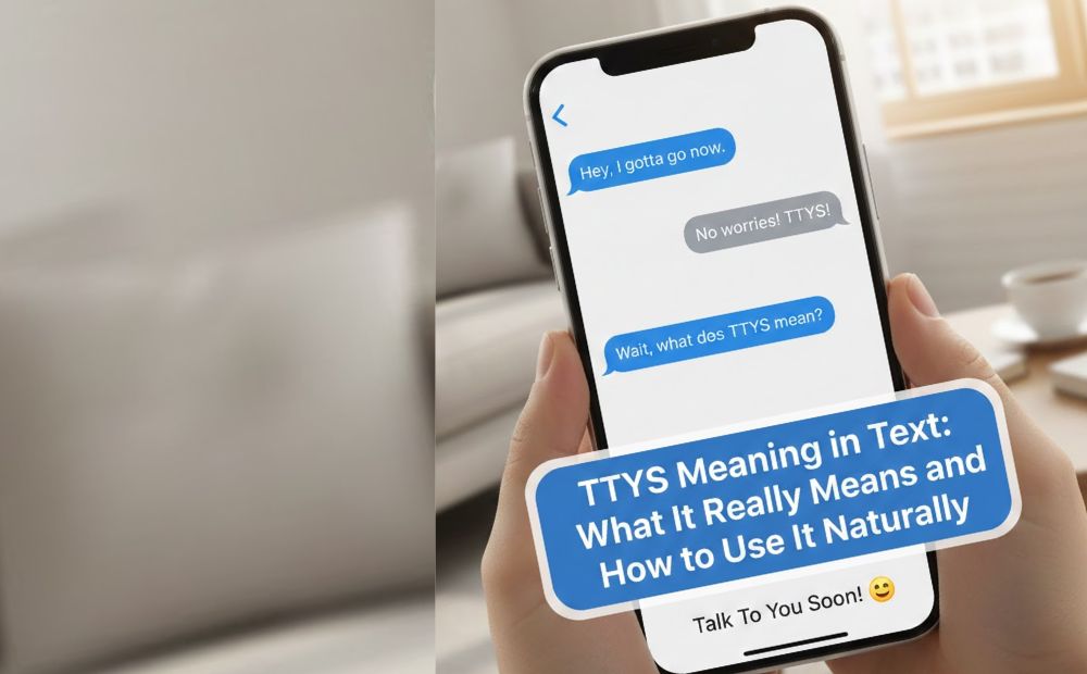 TTYS Meaning in Text: What It Really Means